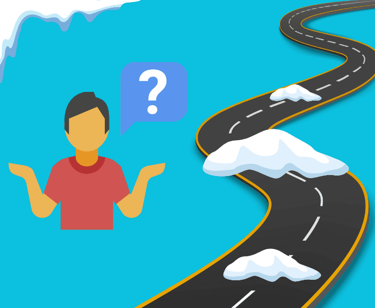 Why Is the Snow Not Sticking to the Road? - (Reason!)