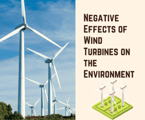 Most Negative Effects of Wind Turbines on The Environment?